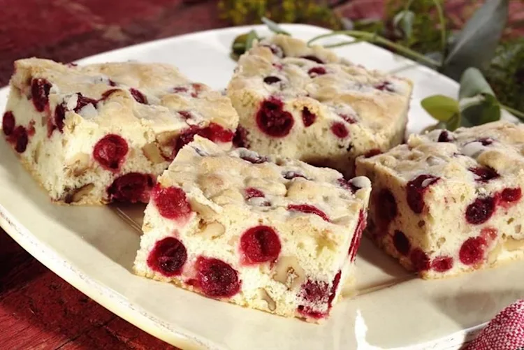Easy Ocean Spray® Recipes: Homemade Cranberry Nut Bars for Sweet Treats