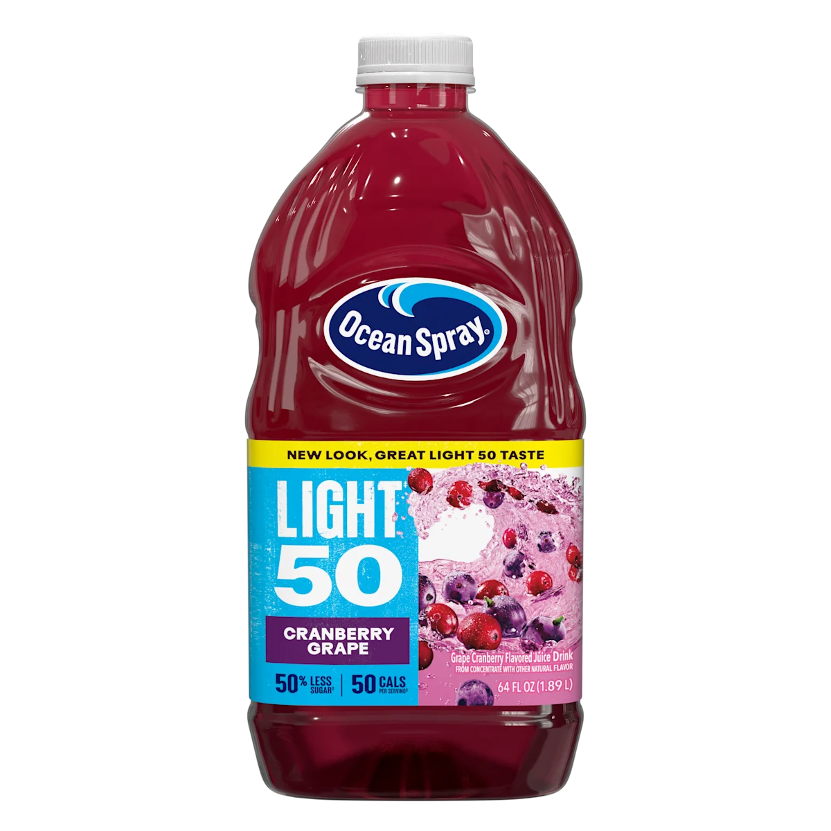 Ocean Spray® Light 50 Cranberry x Grape - 50% Less Sugar, Low Calorie