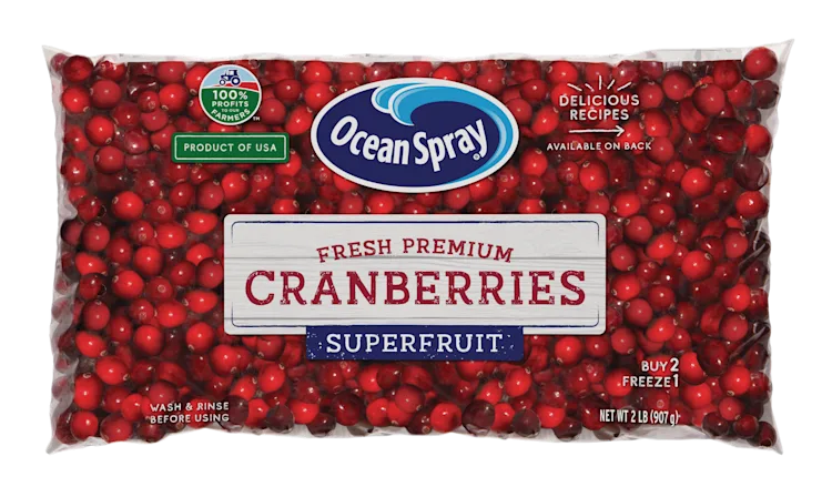 Ocean Spray® Fresh Cranberry Sauce Recipe - Homemade Fruit Sauce for Meals
