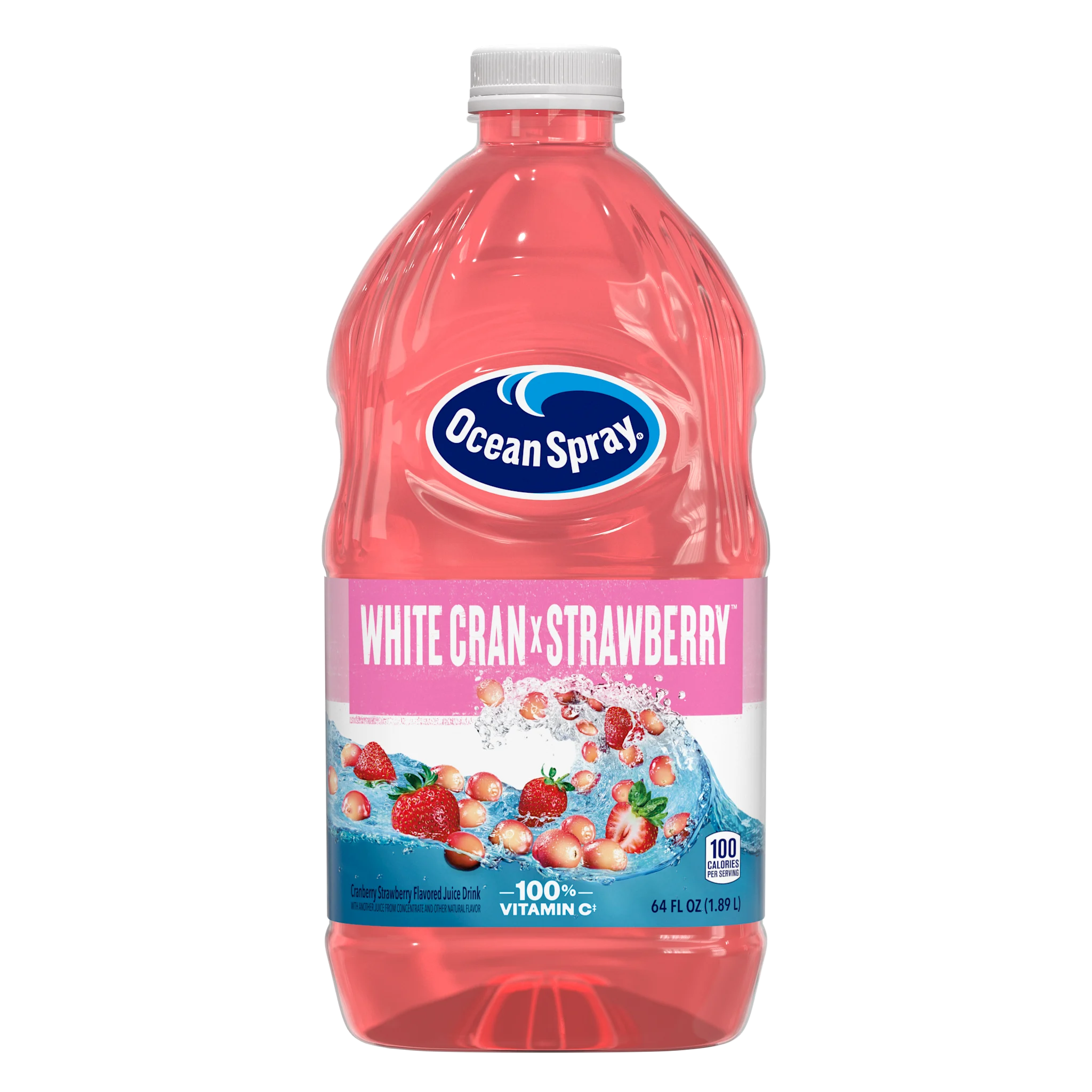 Ocean Spray® White Cran x Strawberry™: Strawberry Juice Drink