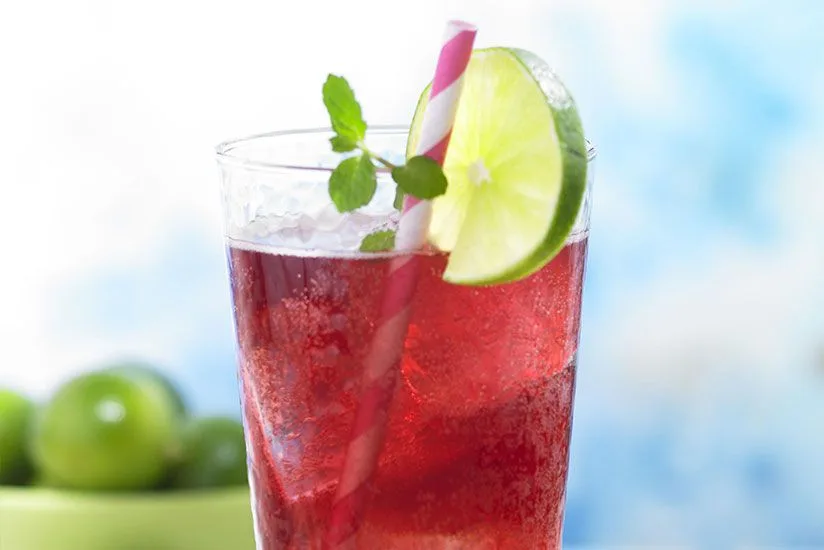 Light Grape Lime Rickey Recipe | Refreshing Summer Drink