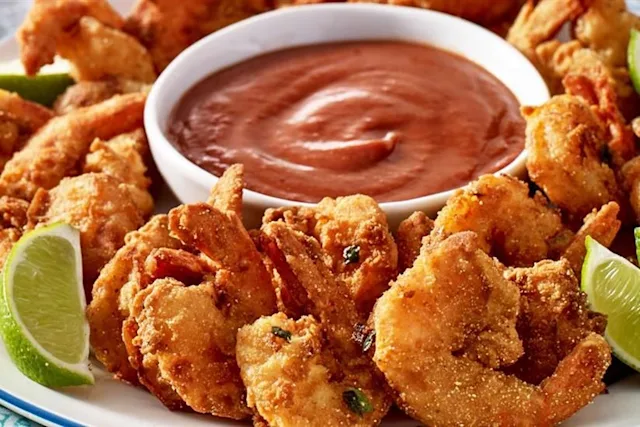 Kickin' Po'Boy Shrimp with Cranberry Mustard Sauce Recipe | Ocean Spray®
