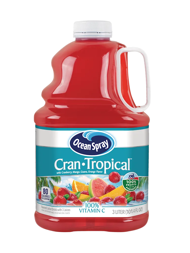 Ocean Spray® Cran x Tropical™: Cranberry, Mango, Guava Juice Drink Blend