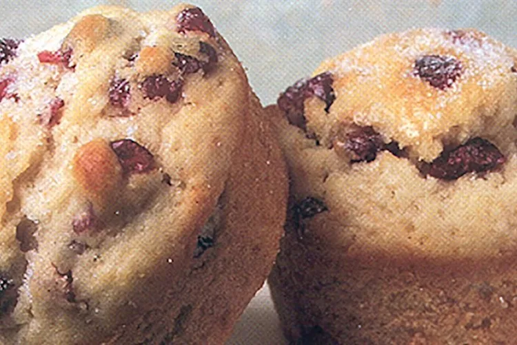 Reduced Fat Cranberry Chip Muffins - Nutritious & Tasty