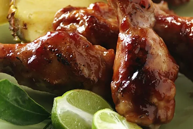 Spicy Cranberry Chicken Drummettes Recipe | Cranberry Chicken Wings