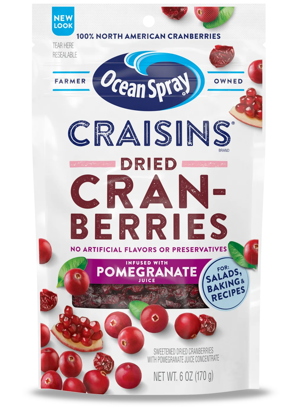 Ocean Spray® Products: Craisins® Original Dried Cranberries ...