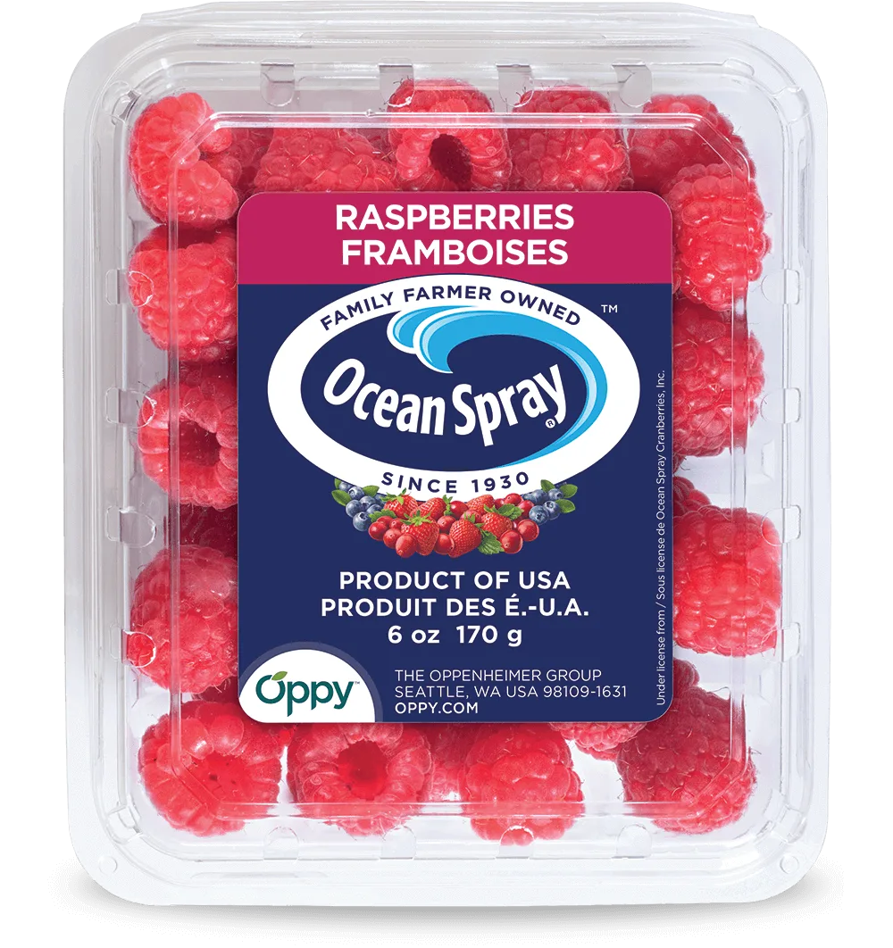 Ocean Spray® Fresh and Quality Raspberries - Ocean Spray® Fruit