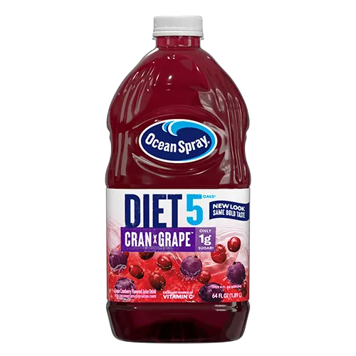 Ocean Spray® Diet Cran x Grape™: Healthy Low-Calorie Cranberry Grape ...