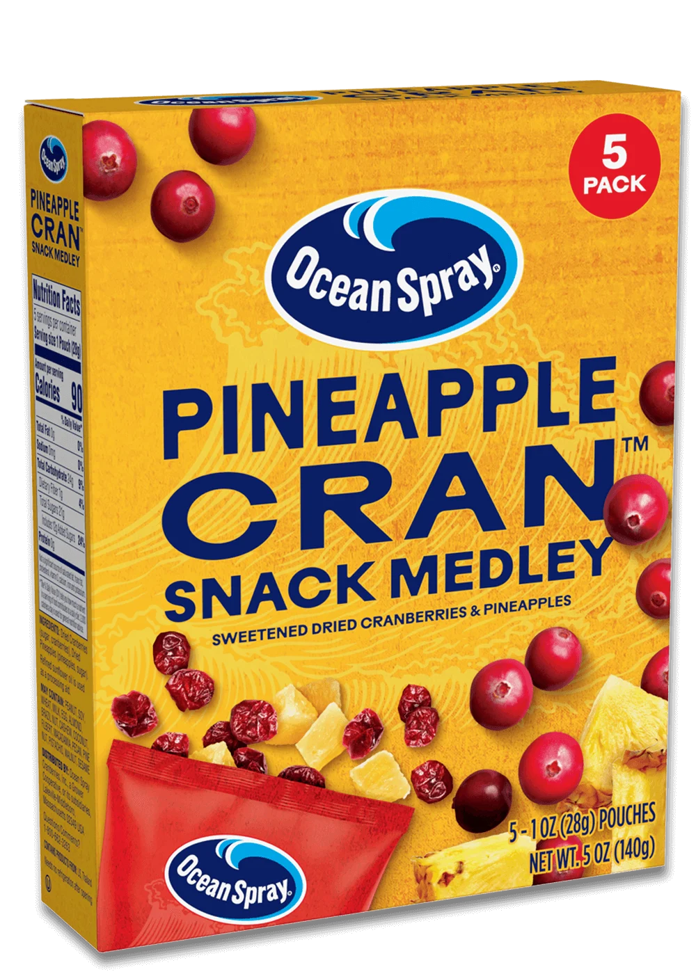 Ocean Spray® Pineapple Cran™ Snack Medley - Tropical Fruit Snack
