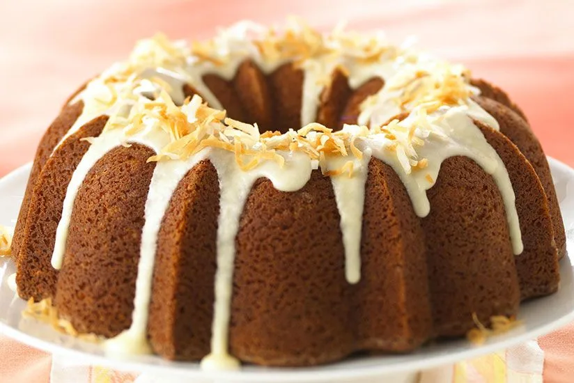 Recipe: Coconut Citrus Bundt Cake with Rum Glaze | Ocean Spray®