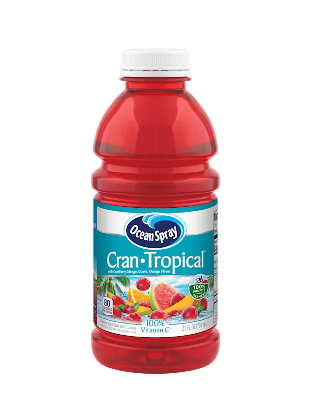 Ocean Spray® Cran x Tropical™: Cranberry, Mango, Guava Juice Drink Blend
