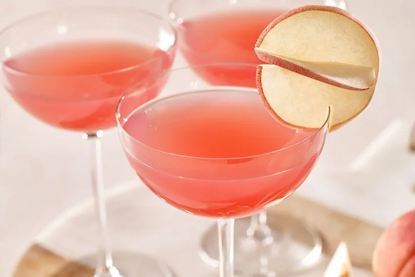 Twisted Peach Garnish: DIY Fruit Decoration & Peach Recipes